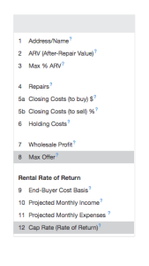 Real Estate Deal Analysis Software and Tool - Rehab Valuator