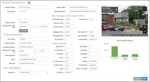 Real Estate Fix and Flip Software - Rehab Valuator