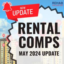 Rental Comps Update - Rehab Valuator